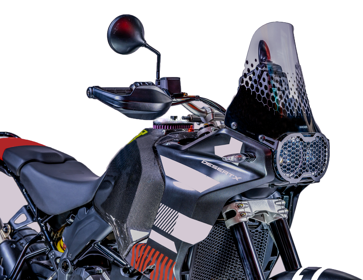 Carbon Fiber Fuel Tank for Ducati DesertX - Easy Service with Removable ...